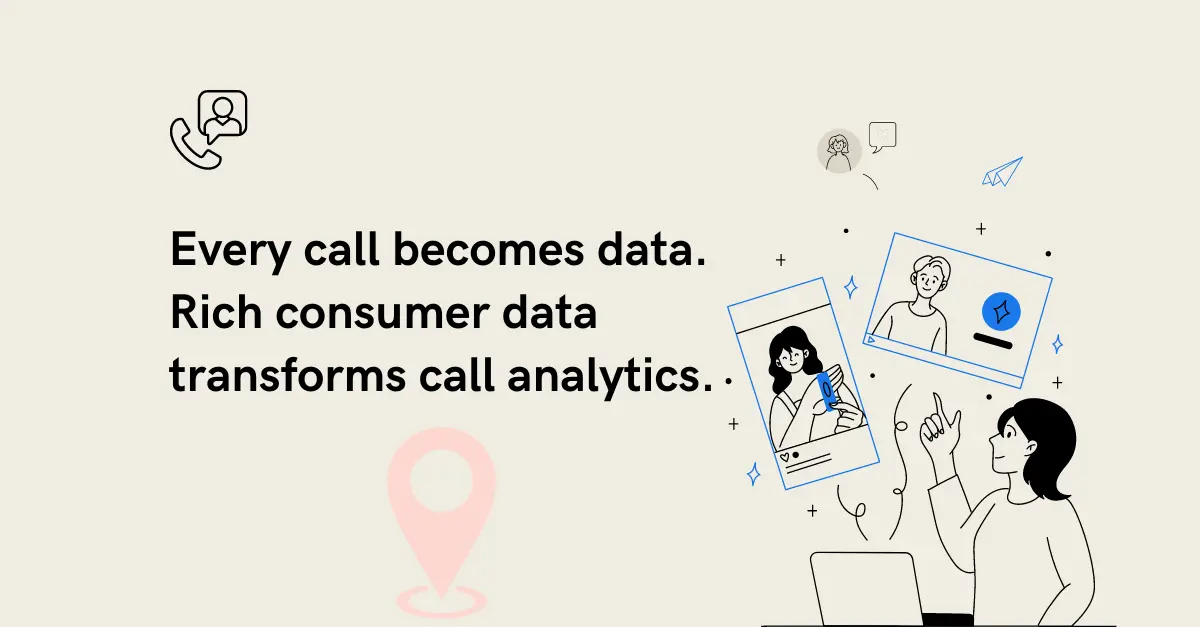 Every call becomes data. Rich consumer data transforms call analytics ...